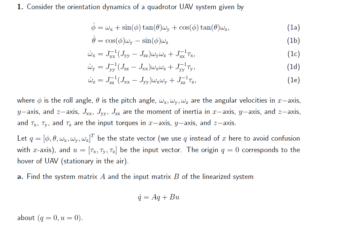 Solved Course- Non - Linear systems. Please solve the | Chegg.com