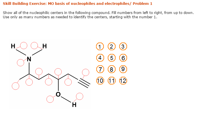 Solved Skill Building Exercise: MO basis of nucleophiles and | Chegg.com