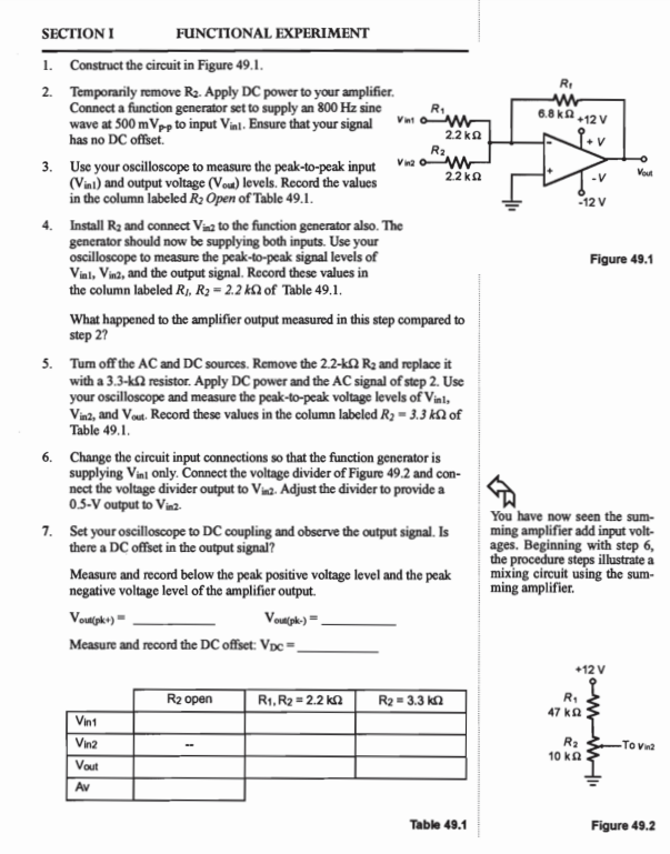 Solved 2. Temporarily remove R2. Apply DC power to your | Chegg.com