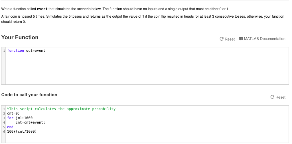 Write A Function Called Event That Simulates The 4550