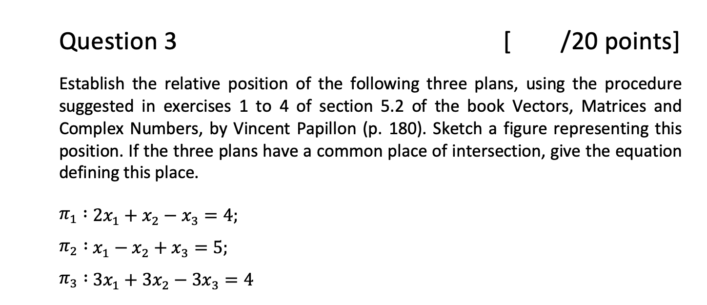 Solved Establish the relative position of the following | Chegg.com
