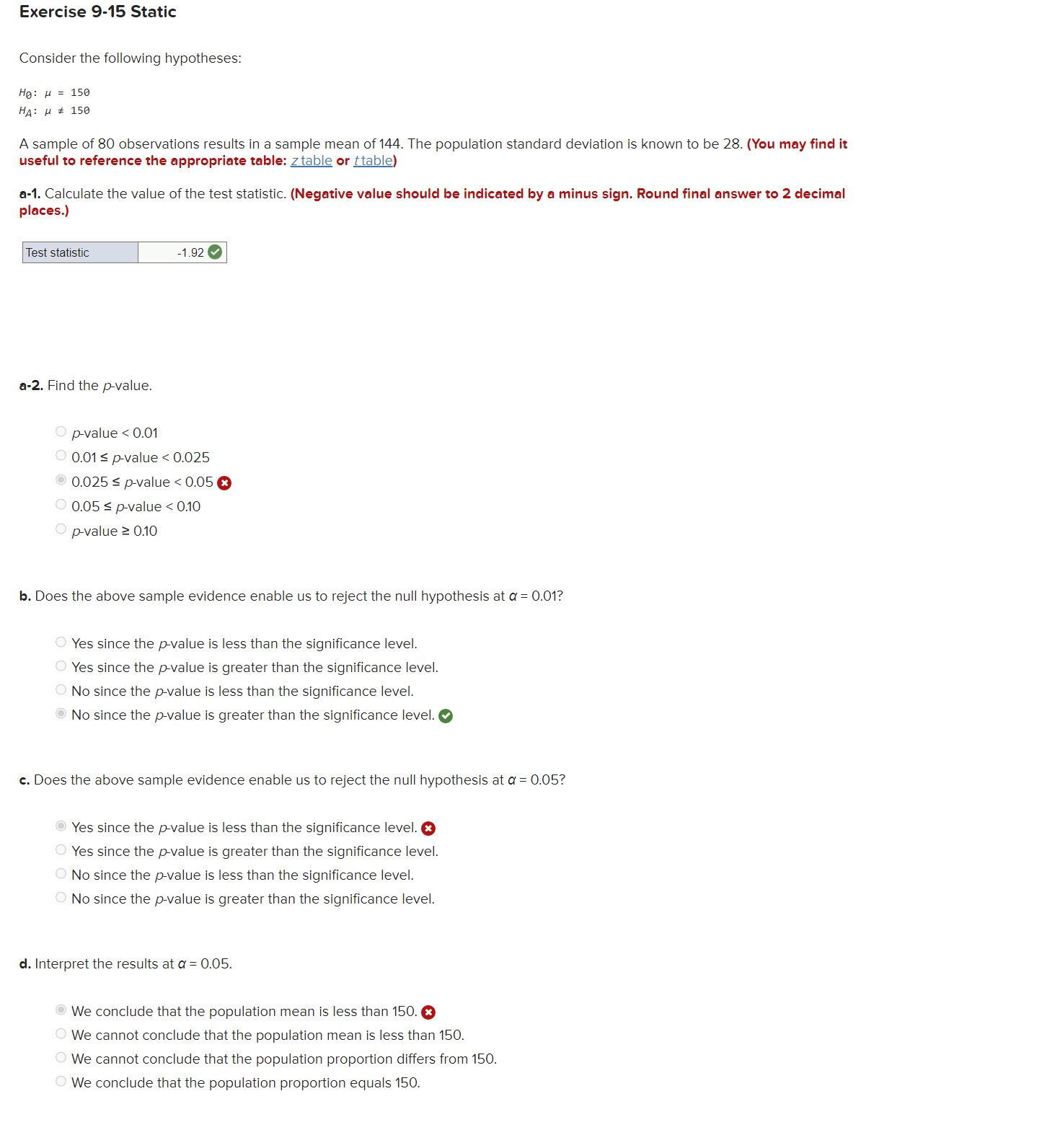 Solved Exercise 9-15 Static Consider the following | Chegg.com