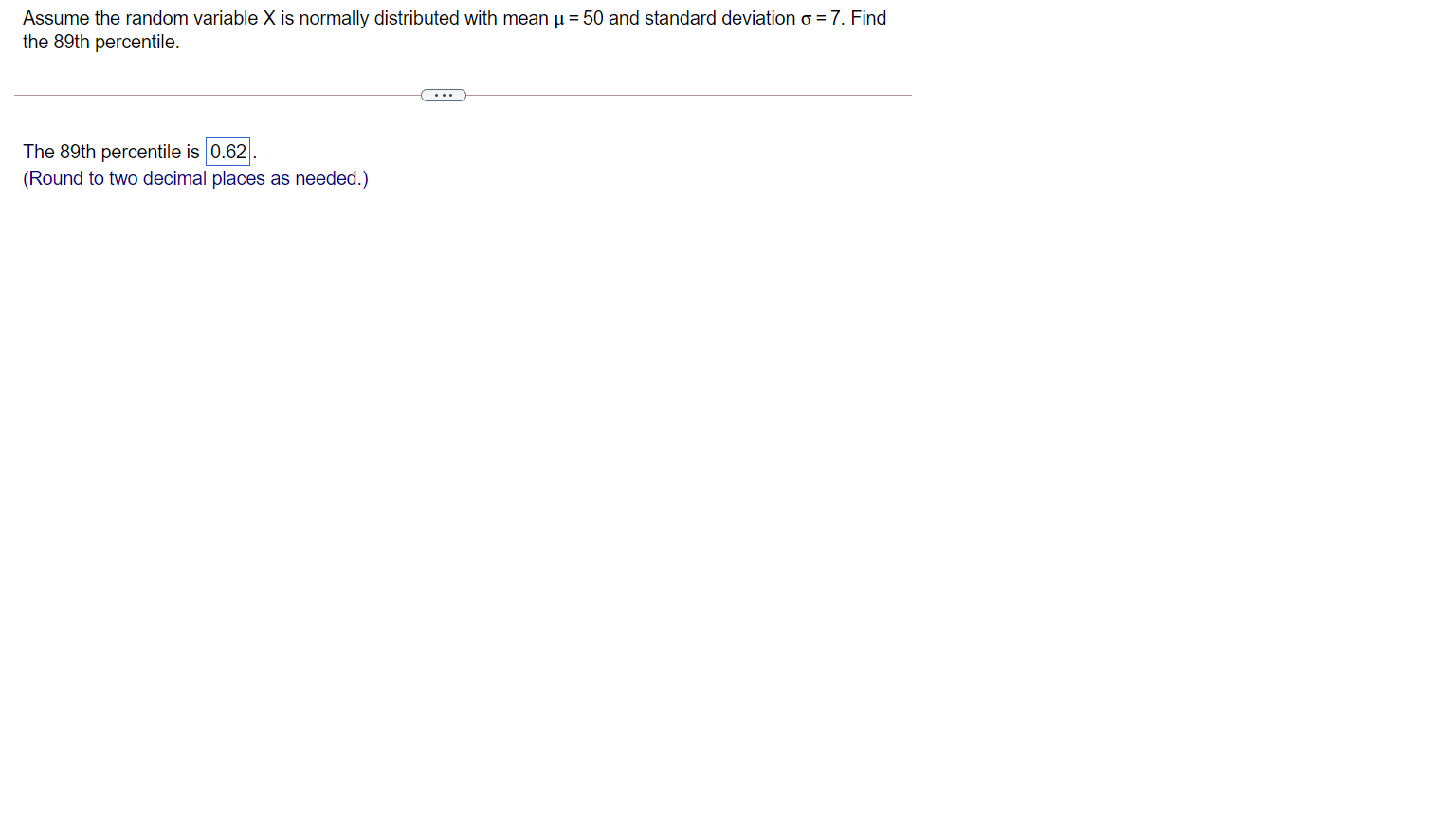 Solved Assume the random variable X is normally distributed | Chegg.com