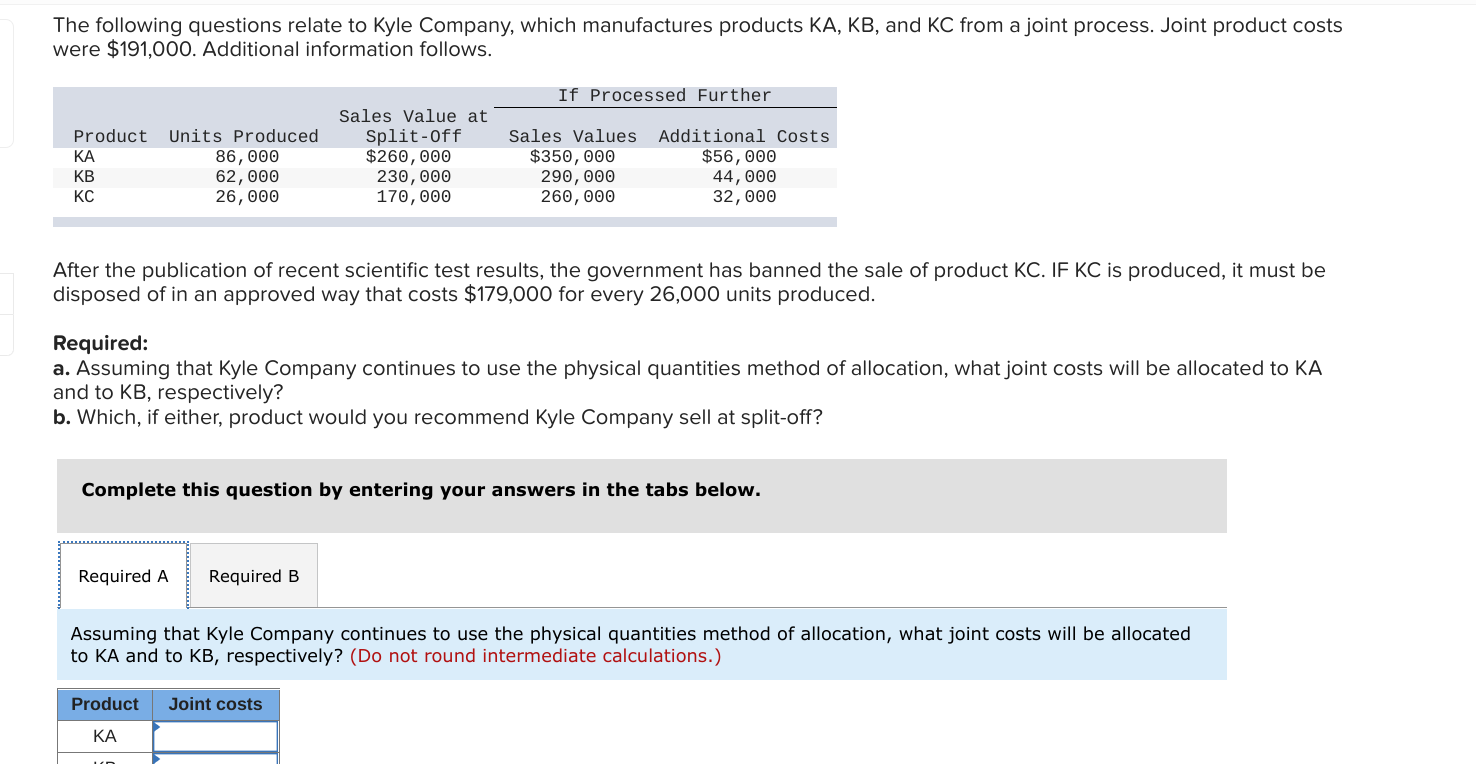 Solved The following questions relate to Kyle Company, which | Chegg.com