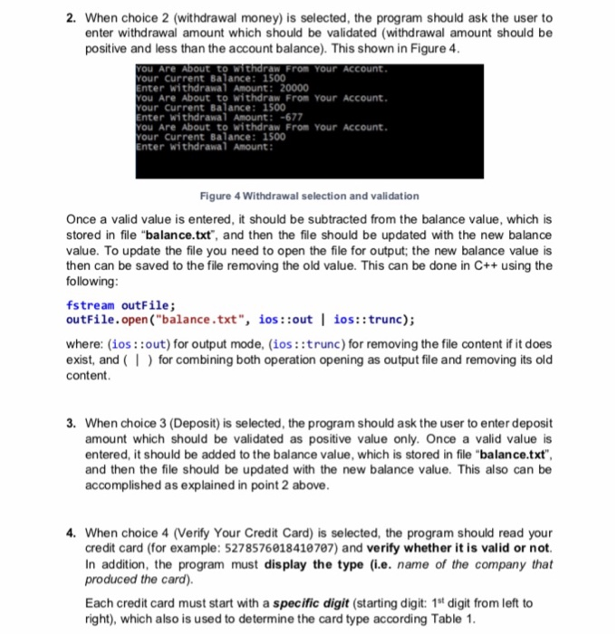 Solved Write a C++program that simulates the operation of a | Chegg.com