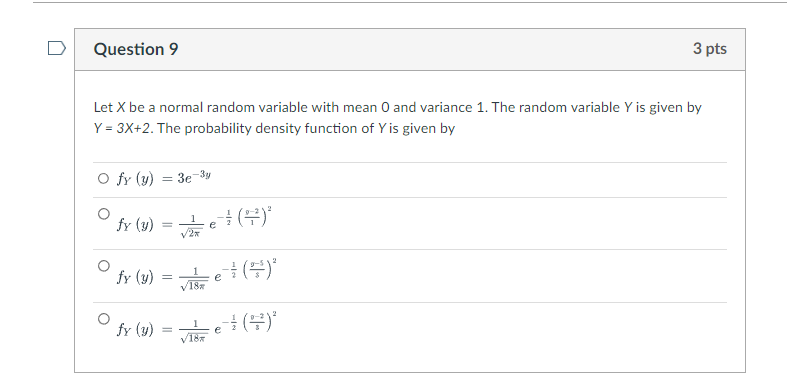Solved Let X Be A Normal Random Variable With Mean 0 And 9534