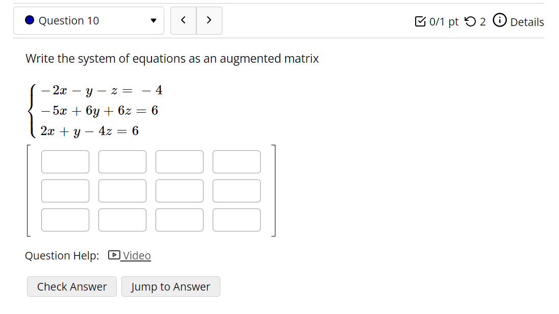Solved Question 10 B0/1 pt Solved Question 10 B0/1 pt