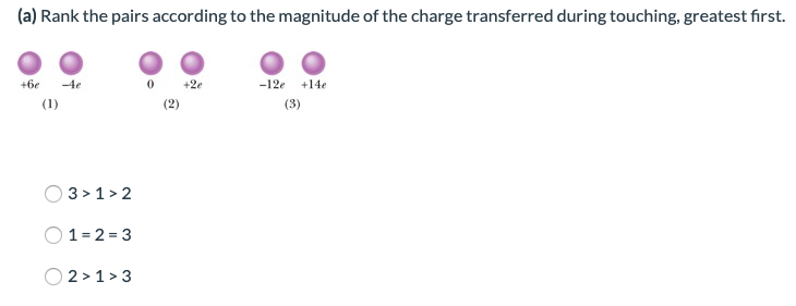 Solved Question 2 The figure shows three pairs of identical | Chegg.com