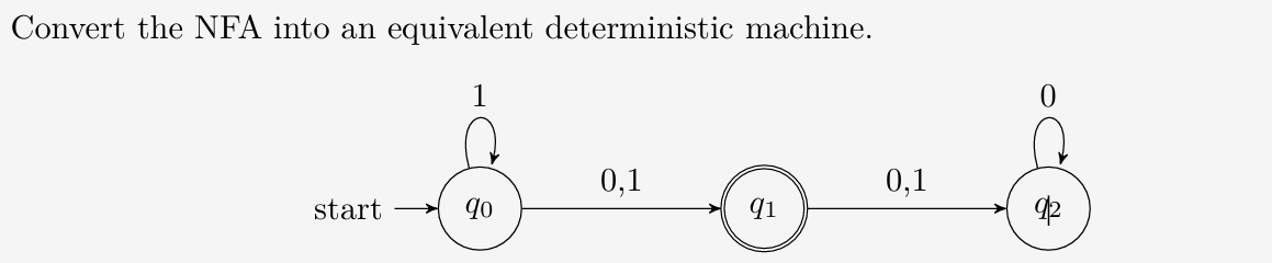 Solved Convert the NFA into an equivalent deterministic | Chegg.com