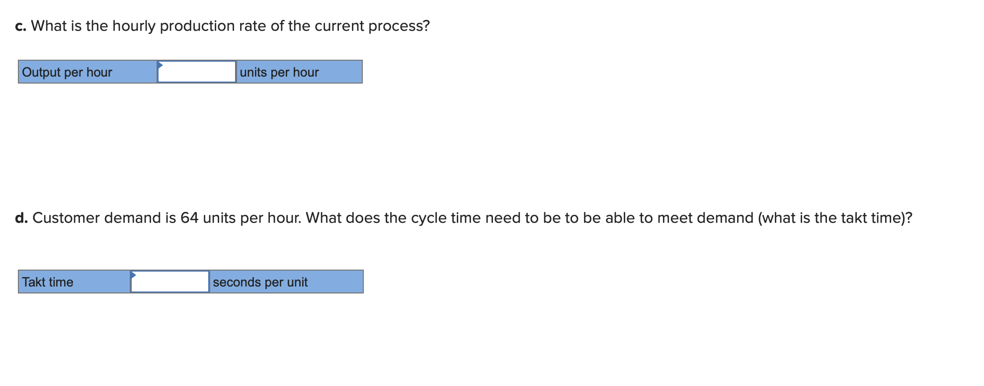 Solved An assembly line currently has five workstations, and | Chegg.com