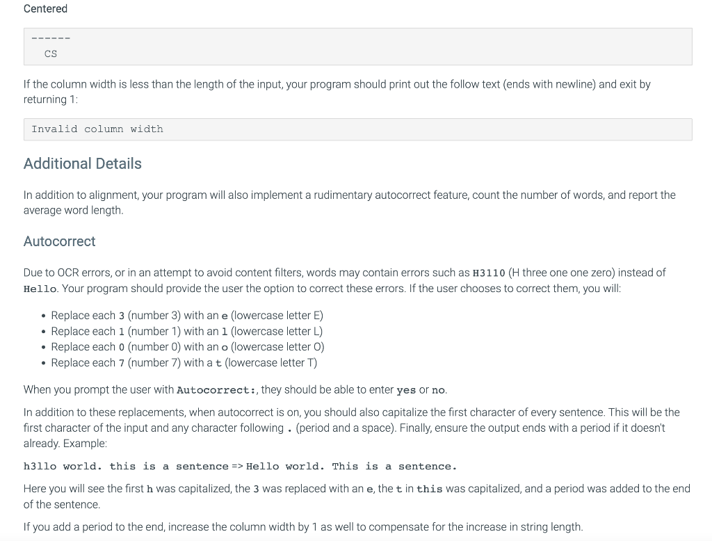 Solved Makeup Project (this does not apply to the honors | Chegg.com