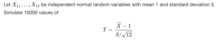 Solved Let X1,..., X12 be independent normal random | Chegg.com