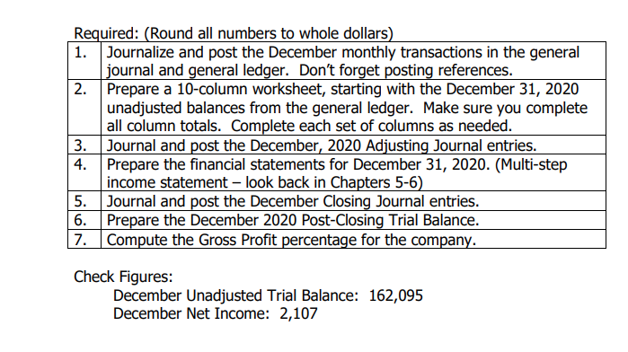 Solved Start with the following transactional data for the | Chegg.com