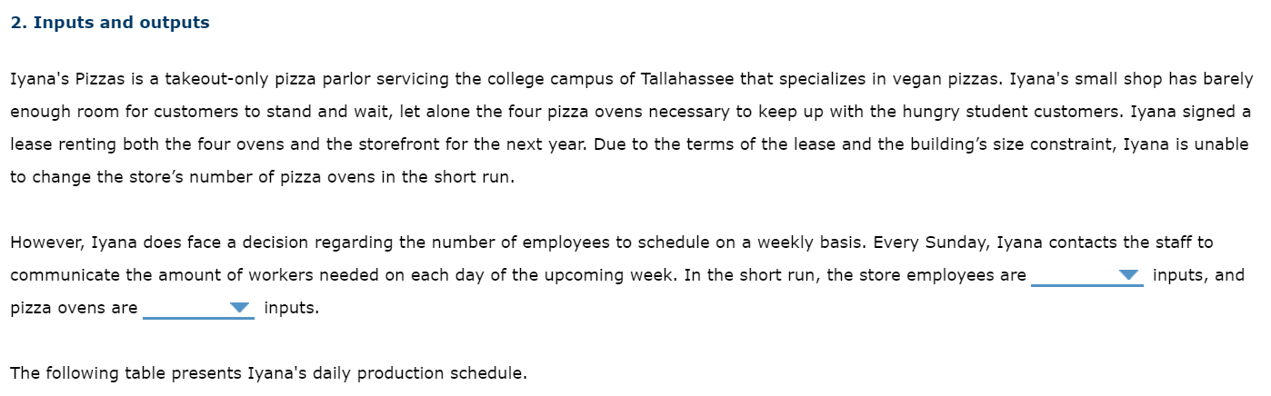 Solved Suppose that Iyana's only variable cost is labor. | Chegg.com