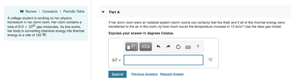 Solved Review l Constants l Periodic Table Part A A college | Chegg.com