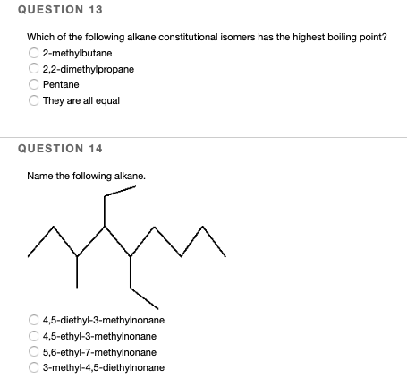 Solved QUESTION 12 What is the chemical formula of the | Chegg.com