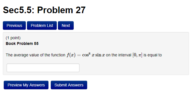 Solved Sec5.5: Problem 27 Previous Problem List Next (1 | Chegg.com