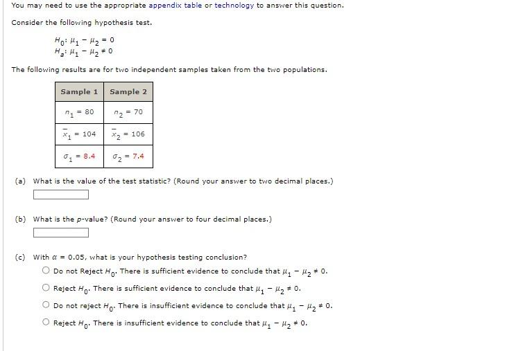 Solved You may need to use the appropriate appendix table or | Chegg.com