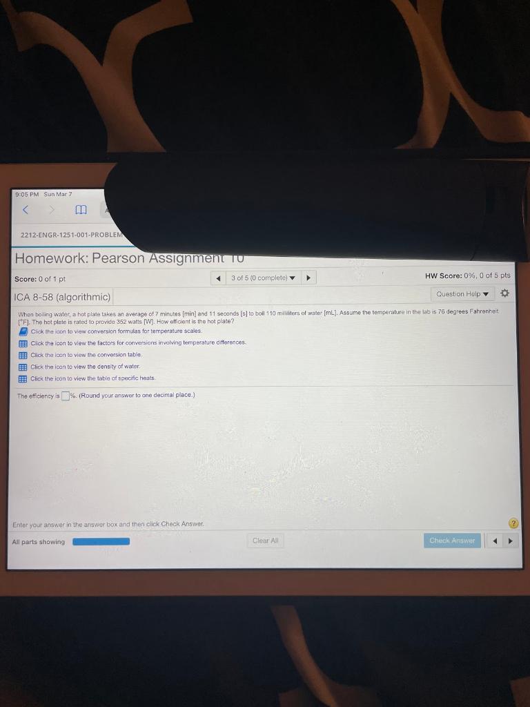 Solved 9:05 PM Sun Mar 7