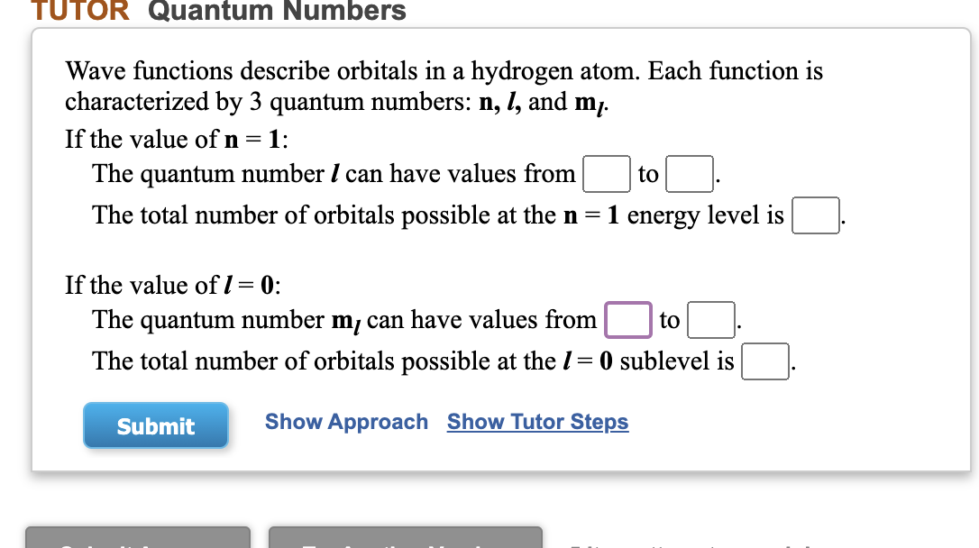 Solved Wave functions describe orbitals in a hydrogen atom. | Chegg.com
