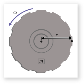Solved 8) A rotating flywheel has been proposed as a means | Chegg.com