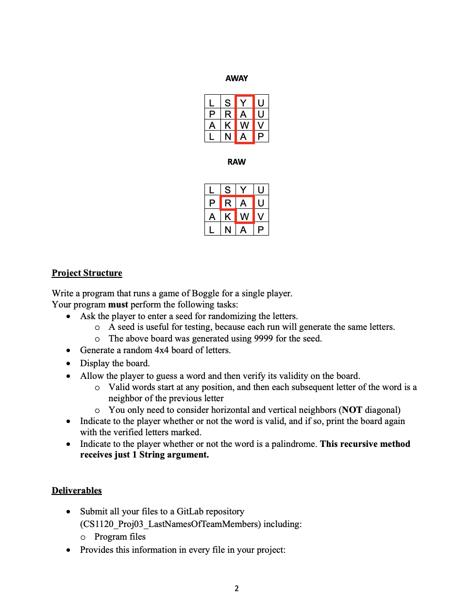 Solved CS/CYCS1120 (Python)-Fall 2022 Programming Project #3 | Chegg.com