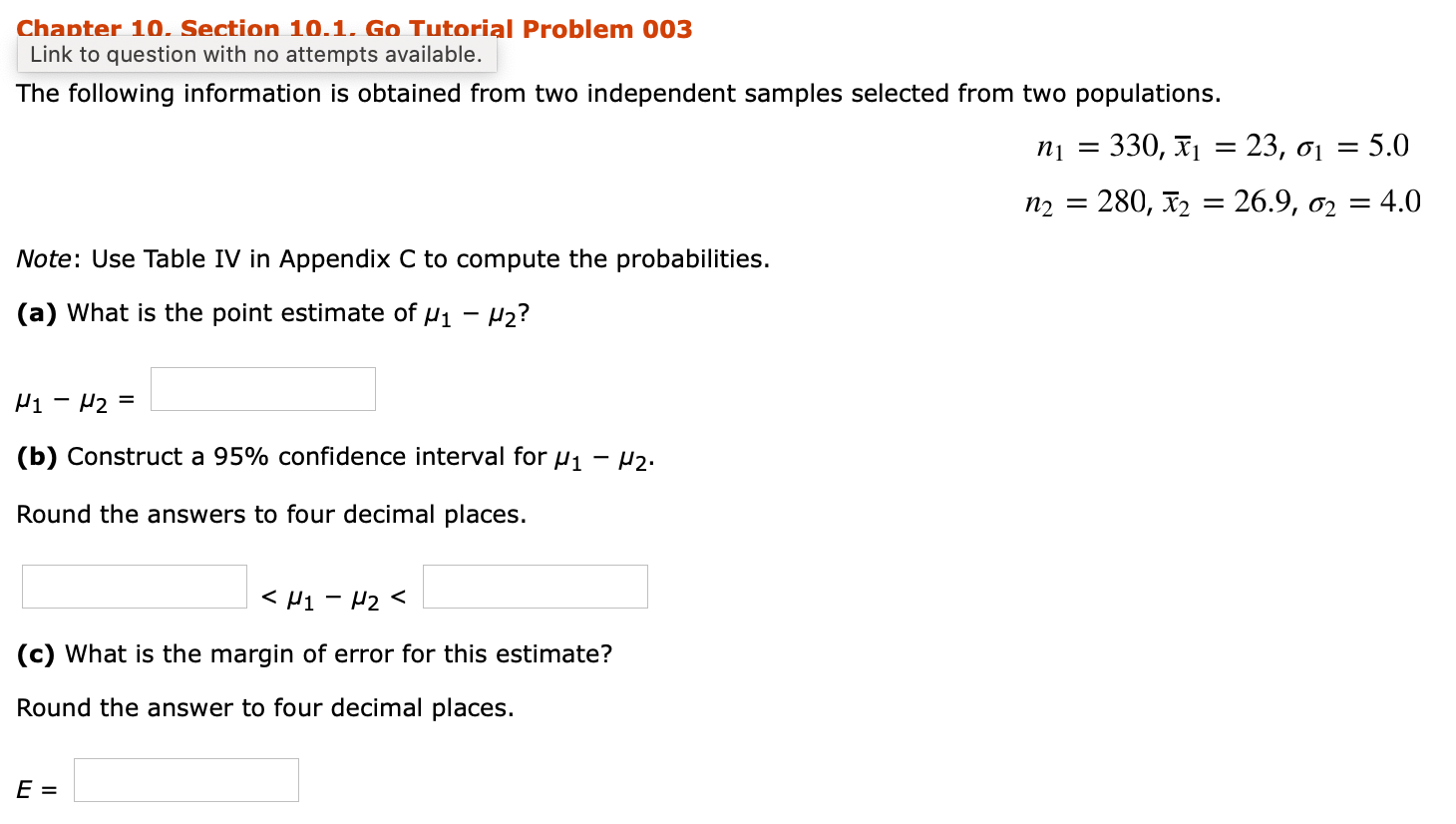 Solved Chapter 10. Section 10.1. Go Tutorial Problem 003 | Chegg.com
