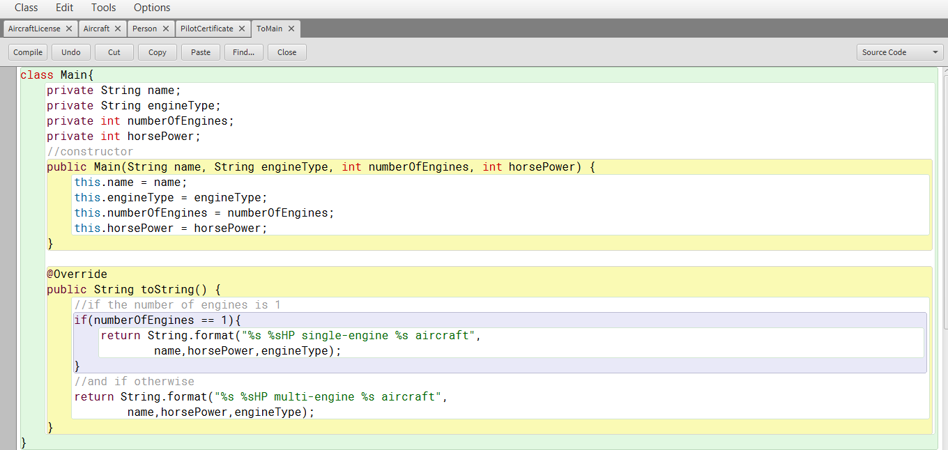 Solved Hi, can someone assist me with coding these methods | Chegg.com