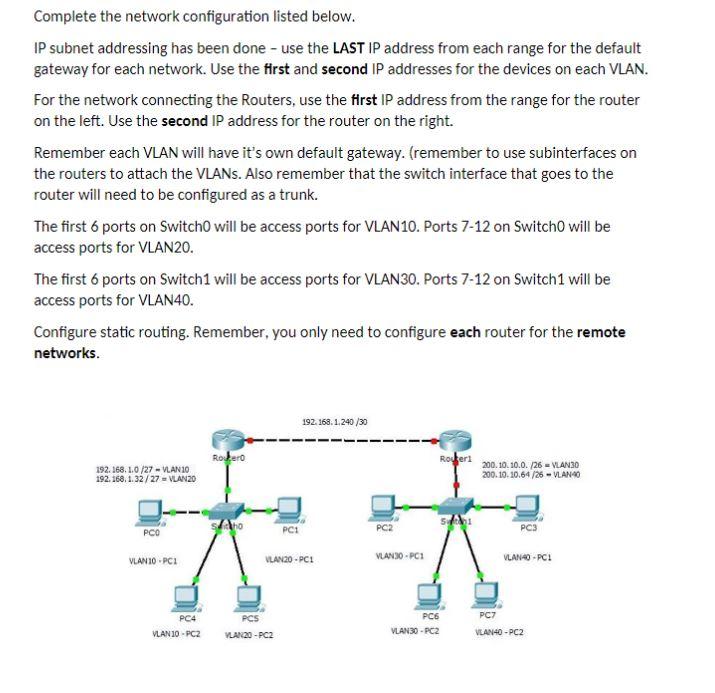 Solved I am working on building this Networking system and | Chegg.com