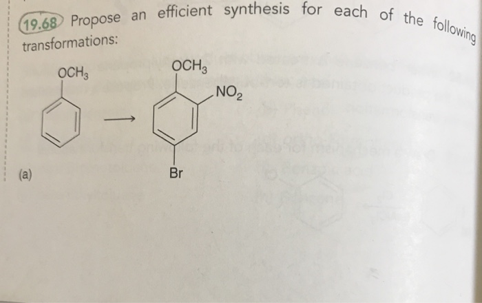 Solved 19.68 Propose an efficient synthesis for eac of the | Chegg.com