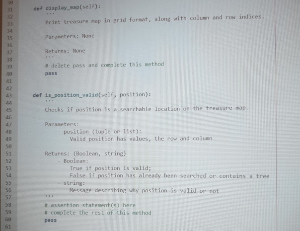 Assignment Description You are tasked with creating a | Chegg.com