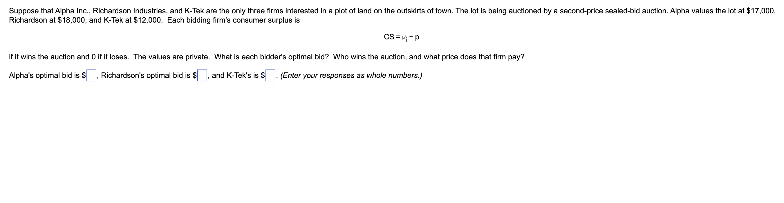 Solved Suppose that Alpha Inc., Richardson Industries, | Chegg.com