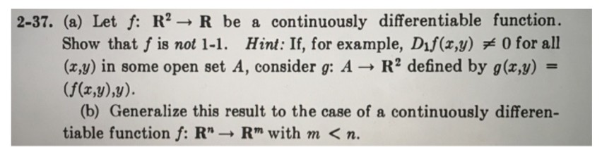 Solved 2-37. (a) Let f: R2-R be a continuously | Chegg.com