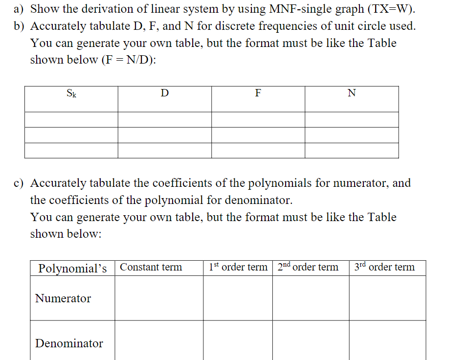 ! 2C 가 1 2T 바 f 1 Vout Vin w 카 0.5 It 3 1 1 WH a) | Chegg.com
