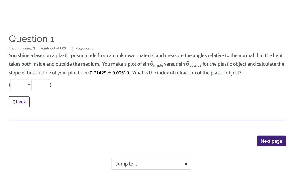 Solved Flag question Question 1 Tries remaining: 3 Points | Chegg.com