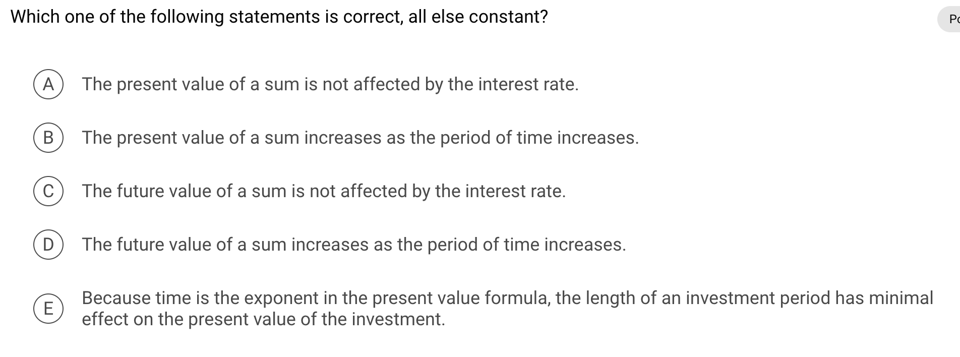 Solved Which one of the following statements is correct, all | Chegg.com