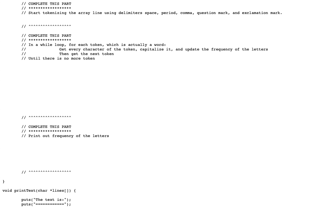 Solved Question 3 (20 marks) Letter Frequency: Text analysis | Chegg.com