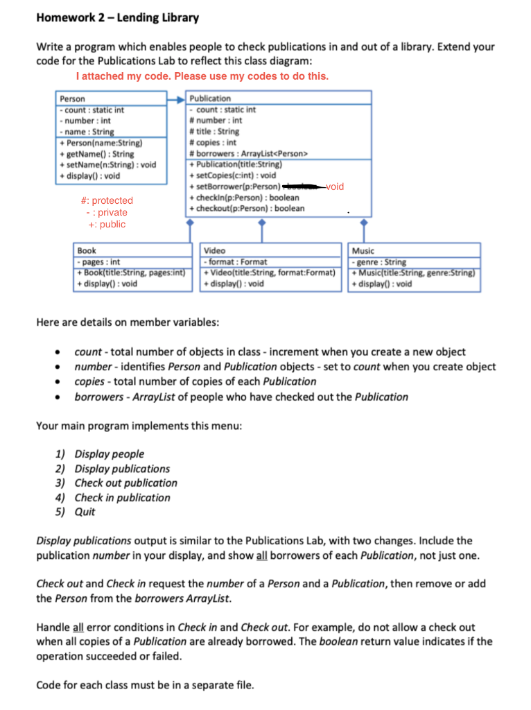//Main.java// public class Main{ public static void | Chegg.com