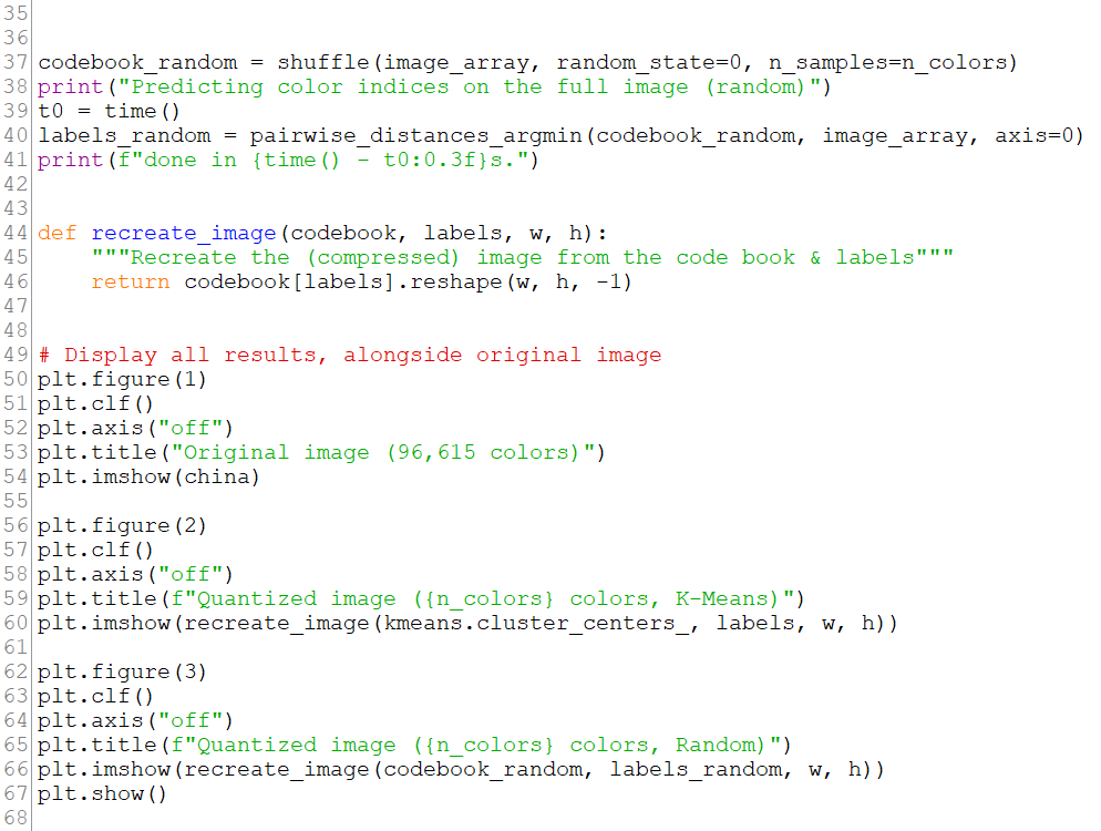 Solved Explain each line of code and what is happening in | Chegg.com