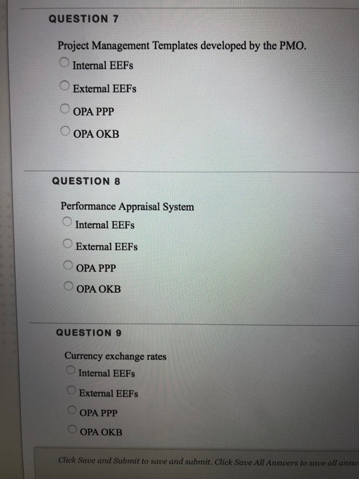 Solved QUESTION 1 Repositories O Internal EEFs O External | Chegg.com