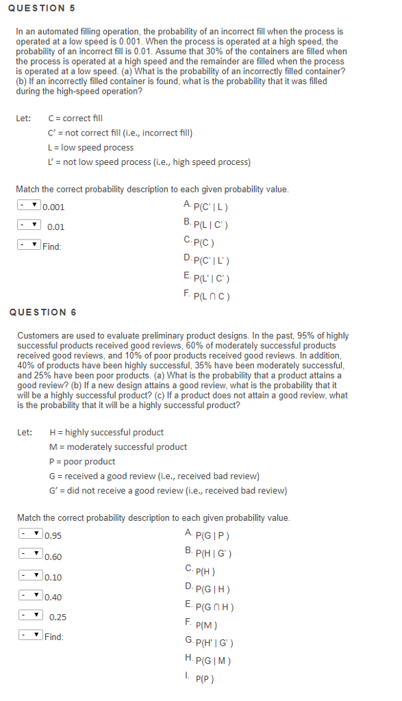 Solved QUESTION 5 In an automated filling operation, the | Chegg.com