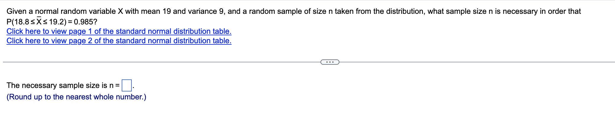 Solved Given a normal random variable X with mean 19 and | Chegg.com