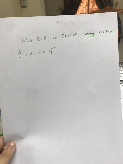 Solved me thod m e thed Solve O. E in Beroll v SoIve | Chegg.com