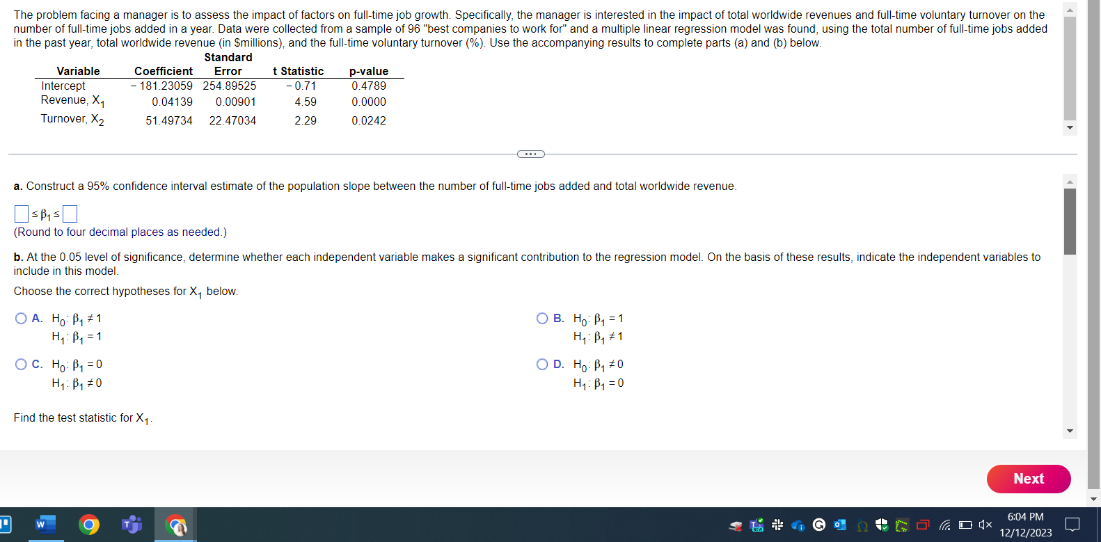 Solved in the past year, total worldwide revenue (in | Chegg.com