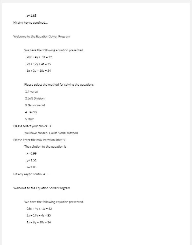 Solved CS240 Intro Engineering Programming Programming | Chegg.com