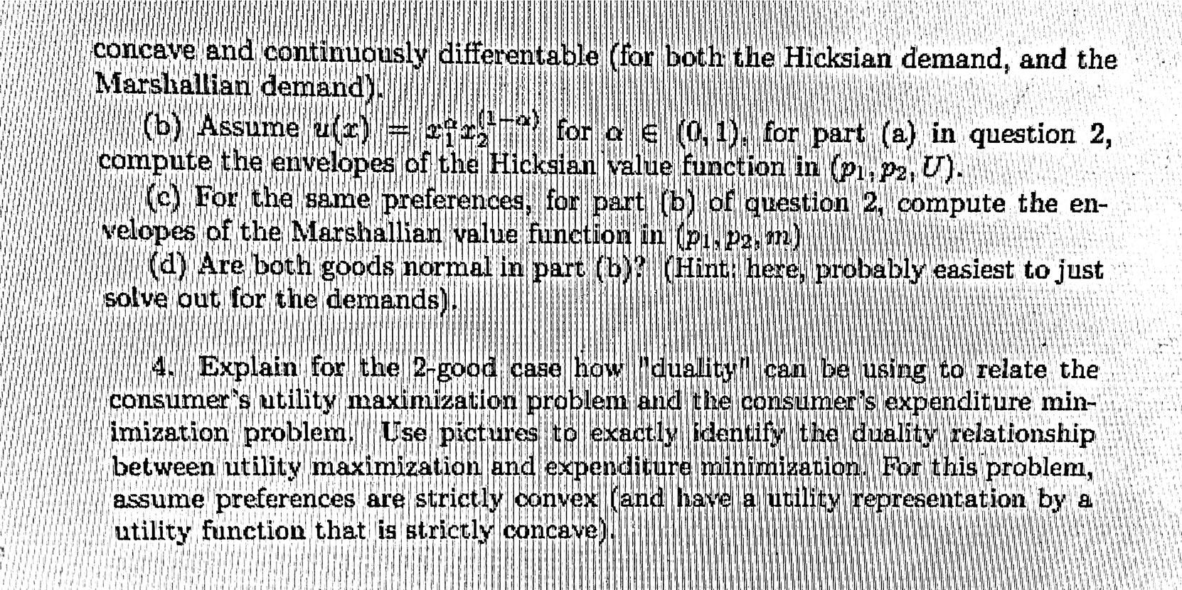 Solved 2. Explain the relationship between the Hicksian | Chegg.com