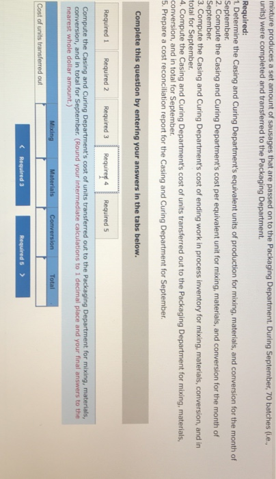 Solved Problem 4 13 Comprehensive Problem Second Production Chegg