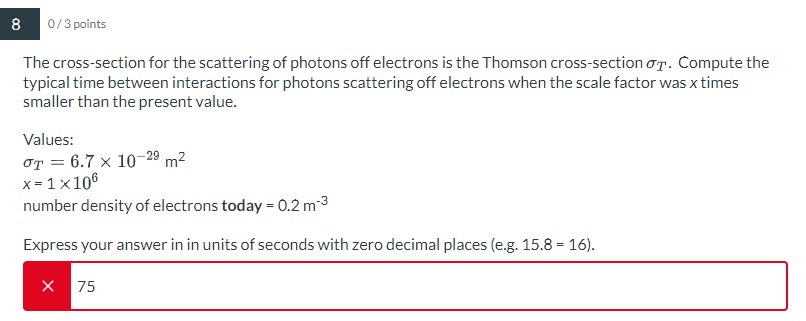 Solved The cross-section for the scattering of photons off | Chegg.com