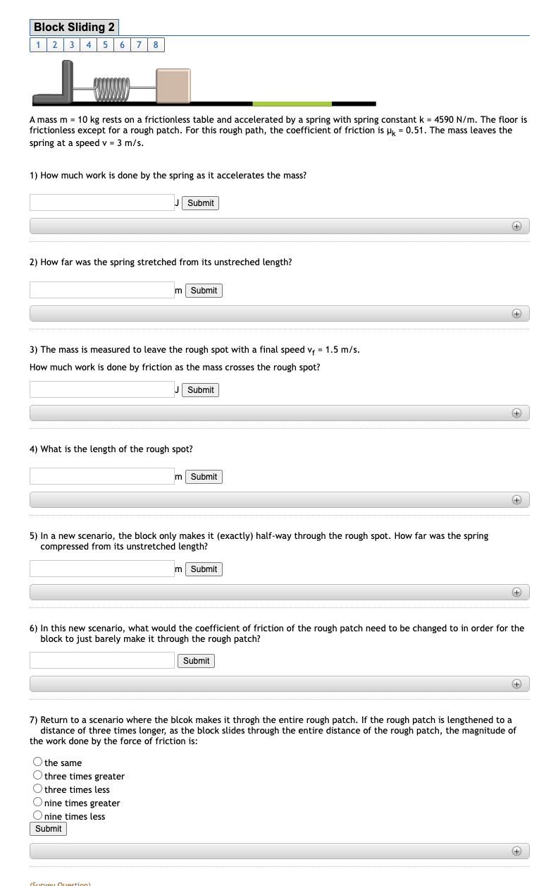 Solved A block with mass m=12 kg rests on a frictionless | Chegg.com