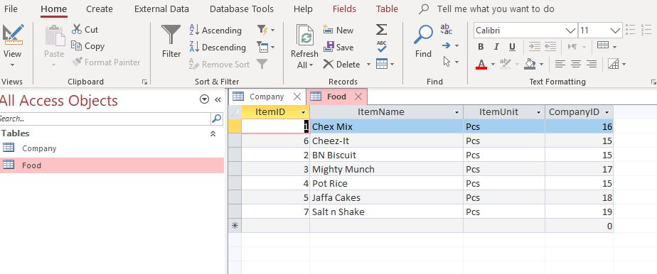 Solved Write SQL statement to get ItemName and Company Name | Chegg.com